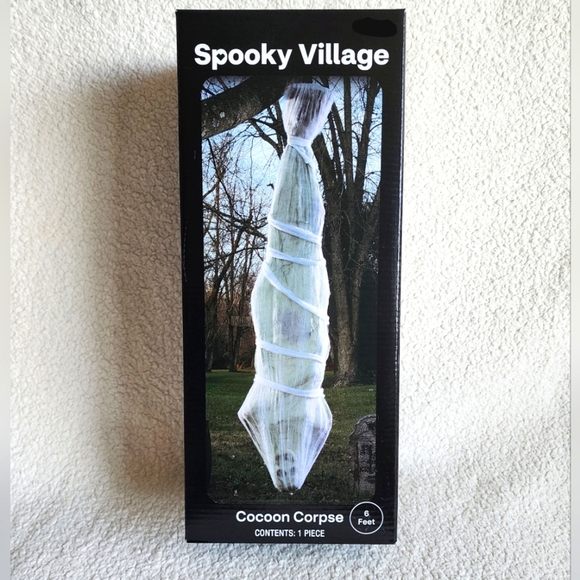 Holiday | New Spooky Village Large Hanging Cocoon Corpse Boxed ...